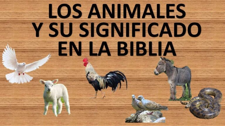Qué significan los Animales en la Biblia: Desciframos la Simbología ...